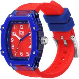 Ice Watch Ice-Watch Jungen ice-watch Quarzuhr &raquo;ICE boliday - Kids - Plastic - Small - 3H&laquo; Armbanduhr, Kinderuhr, M&auml;dchenuhr, Jungenuhr, Silikonarmband rot