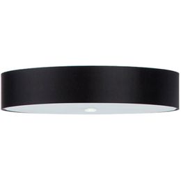 SOLLUX LIGHTING Deckenleuchte »SKALA« E27 1 Stk. leuchtet nieder Schwarz