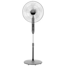 2THETA eta Standventilator &raquo;Naos&laquo; 43 cm Durchmesser 50 W schwarz Modernes und elegantes Design