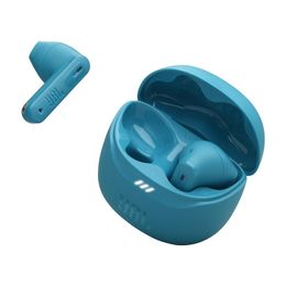 JBL wireless In-Ear-Kopfhörer »TUNE Flex 2« A2DP Bluetooth Active Noise Cancelling (ANC) Türkis Bis zu 48 h Gesamtwiedergabezeit (8 h...