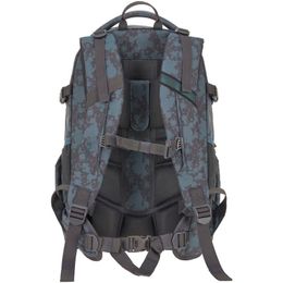 L&auml;ssig L&auml;ssig Damen L&Auml;SSIG Schulrucksack &raquo;Origin Bold, spots blue&laquo; Reflektoren aus recyceltem Material blau