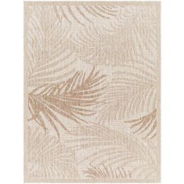 LIVABLISS Teppich »LINZ« rechteckig 4 mm Höhe Teppich In- /Outdoor Boho Jute-Optik, Balkon, Terrasse, Garten, Beige Braun Obermaterial: 100%...