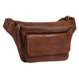 SPIKES & SPARROW Spikes & Sparrow Damen G&uuml;rteltasche &raquo;WAIST BAG&laquo; echt Leder braun