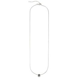 Bruno Banani Damen Kette mit Anh&auml;nger &raquo;Schmuck Geschenk Silber 925 Halsschmuck Halskette Schlangenkette Stein&laquo; mit Zirkonia (synth.), Korund (synth.) 