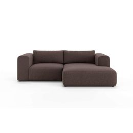 OTTO home Ecksofa &raquo;TIARRA Design-Sofa mit Ottomane recht/links bestellbar, Breite 241 cm&laquo; L-Form mit hochelastischer Schaum und Wellenunterfederung 