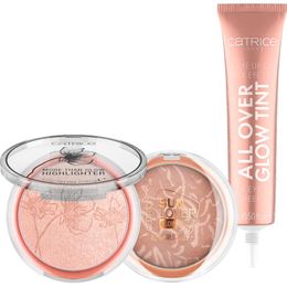 Catrice Damen Make-up Set &raquo;More Than Glow Face Set Gold&laquo; mit goldenem Schimmer rosa