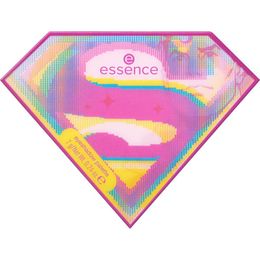 Essence Damen Lidschatten-Palette &raquo;Superman eyeshadow palette&laquo; Hochpigmentiert mit matten, schimmernden und metallischen Texturen.