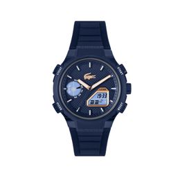 Lacoste Herren Chronograph &raquo;LC33&laquo; Quarzuhr, Armbanduhr, Herrenuhr, Silikonarmband, analog, digital, Tag