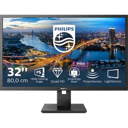 Philips LED-Monitor »325B1L« 80 cm/31, 5 ′′ 2560 x 1440 px QHD 4 Reaktionszeit 75 Hz schwarz