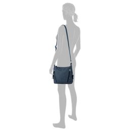 Tom Tailor Damen Tom Tailor Umh&auml;ngetasche &raquo;CAIA Cross bag M&laquo; mit sch&ouml;nen Details blau