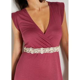 Lascana Damen Lascana Tailleng&uuml;rtel &raquo;Bindeg&uuml;rtel&laquo; mit Muscheln, Schmuckg&uuml;rtel, G&uuml;rtel f&uuml;r Kleid & Overall, Bauchg&uuml;rtel wei&szlig;