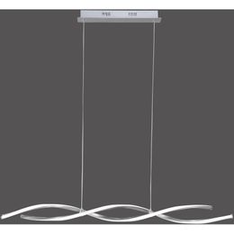 Paul Neuhaus Pendelleuchte &raquo;POLINA&laquo; LED-Board 1 Stk. Warmwei&szlig; festverbaute LED, stufenlos dimmbar &uuml;ber Wandschalter, warmwei&szlig; grau
