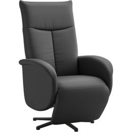 Sit & More sit&more TV-Sessel &raquo;Juma, inkl. Drehfunktion & Kopfteilverstellung&laquo; H&ouml;he Armlehne 66 cm, wahlweise mit Aufstehhilfe, 2 Motoren und Akku schwarz