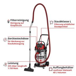 Einhell Nass-Trocken-Sauger &raquo;TE-VC 4090 SACL&laquo; Nass-Trocken-Sauger