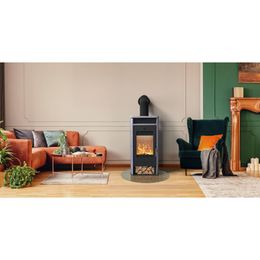 FIREPLACE Kaminofen &raquo;&raquo;Santa Fe Speckstein 2025&laquo;&laquo; schwarz