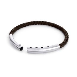 Fynch-Hatton Herren Fynch-Hatton Lederarmband &raquo;Schmuck Geschenk Armband The Leather Classic&laquo; braun