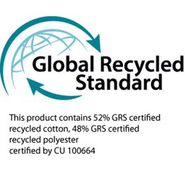 Biederlack Wohndecke &raquo;Recover&laquo; aus Recycling-Garnen hergestellt blau Baumwolle, Polyester