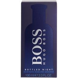BOSS Herren BOSS Eau de Toilette &raquo; Bottled Night&laquo; EdT for him, M&auml;nnerduft, aromatisch-w&uuml;rziger Duft schwarz