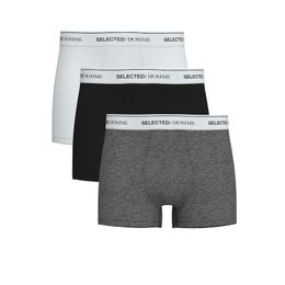 Selected Homme Boxershorts »SLHLIAM 3-PACK TRUNK NOOS« Packung, 3 Stk. tlg. 2White S S Boxershorts von Selected Homme