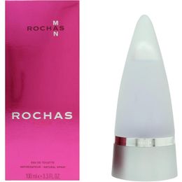 Rochas Herren Eau de Toilette &raquo; Man&laquo; Orientalischer Duft mit Bergamotte, Jasmin, Mocca, Vanille und Zeder. wei&szlig;