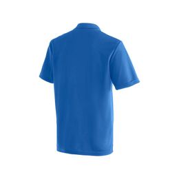 Maier Sports Funktionsshirt »Ulrich« Herren Poloshirt, kurzarm Freizeit-Shirt mit Hemdkragen, Reg. Fit royalblau M M Bequemes Poloshirt mit...