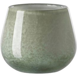 Fink Tischvase »MARLY« Dekovase, Blumenvase, Windlicht, Vase aus Glas hellgrün