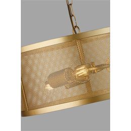 Searchlight H&auml;ngeleuchte &raquo;Fishnet 3Lt Pendant&laquo; E27 1 Stk. gold
