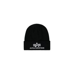 Alpha Industries Skimütze »3D Beanie« black / silver