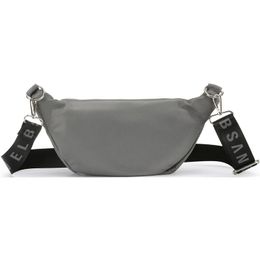 ELBSAND Damen &raquo;Umh&auml;ngetasche&laquo; Crossbody Bag, G&uuml;rteltasche, Brusttasche, H&uuml;fttasche VEGAN grau