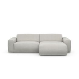 Trendmanufaktur Ecksofa &raquo;Braga, mit hochwertigem Kaltschaum, L-Form, in Cord erh&auml;ltlich&laquo; modernes Sofa, Couch mit hohem Sitzkomfort, 255/72/160 cm (B/