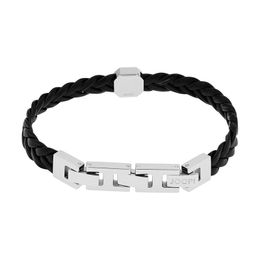 JOOP! Herren JOOP! Lederarmband &raquo;2039799&laquo; mit Hypersthen schwarz