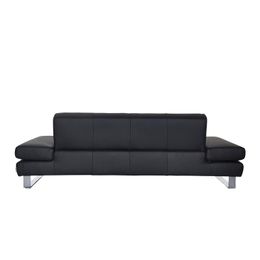 W.Schillig 3-Sitzer &raquo;taboo Designsofa mit hohem Sitzkomfort&laquo; mit &Uuml;bertiefe, inklusive Armlehnenverstellung braun Flachgewebe S22 (100% Polyester);