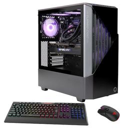 Hyrican Gaming-PC »Contac BG 7317« DDR5 RAM, Windows 11 schwarz/grau WLAN AC, ARGB-Beleuchtung Front, 2 x PS/2, 2 x USB 3.2 Gen 1, 4 x USB 2.0/1.1,...