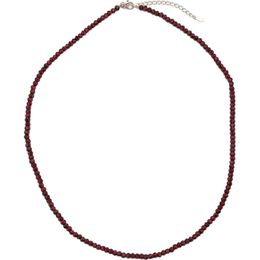 Firetti Damen Collier &raquo;Schmuck Geschenk Silber 925 Halsschmuck Halskette Edelstein&laquo; Made in Germany - mit Granat rot