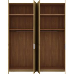 Musterring Dreht&uuml;renschrank &raquo;Savona, Kleiderschrank, Schrank, Garderobe, teilmassiv Eiche&laquo; mit T&uuml;rd&auml;mpfern, in 5 Breiten & 2 H&ouml;hen, extra B&ouml;den, MADE IN GERMANY,