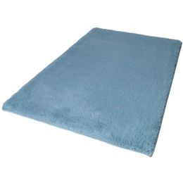 Carpet City Badematte »Topia Mats, Badteppich uni« Höhe 14 mm rutschhemmend beschichtet strapazierfähig Hochflor, Kaninchen Haptik, Polyester,...