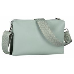 Bruno Banani Damen Clutch &raquo;Amalfi&laquo; Handtasche Damen Tasche Schultertasche gr&uuml;n