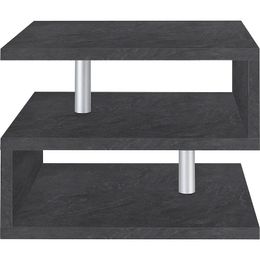 Inosign Couchtisch »ZETA- Kaffeetisch, Sofatisch, Wohnzimmertisch, Breite ca. 55 cm« Made in Italy, mit Ablagemöglichkeit, 55x55 cm Schiefer Maße...