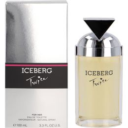 Iceberg Damen Iceberg Eau de Toilette &raquo;Iceberg Twice Femme&laquo; mit einem aromatischen Duft silber