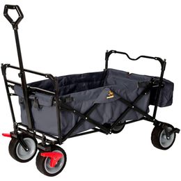 Pinolino Bollerwagen &raquo;Paxi dlx, anthrazit&laquo; BxTxH: 124x59x66 cm, mit Bremse schwarz Kunststoff, Metall