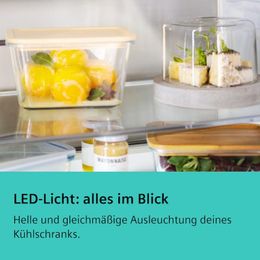 Siemens Einbauk&uuml;hlschrank iQ500 &raquo;KI72LADE0&laquo; 157,7 cm hoch 55,8 cm breit wei&szlig;
