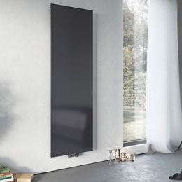 XIMAX Paneelheizk&ouml;rper &raquo;P1 Plan 1800 mm x 445 mm&laquo; 816 Watt, Mittenanschlus, anthrazit grau Stahl Unverwechselbares Design