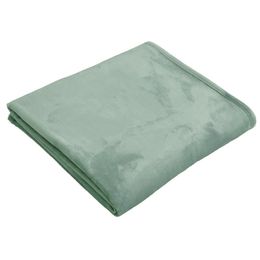OTTO home Tagesdecke &raquo;Desner3&laquo; mit Cashmere-Touch, viele Farben erh&auml;ltlich, Decke ab 140x210 cm gr&uuml;n Polyester