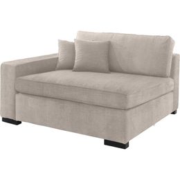 Home Affaire Sofaelement &raquo;Skara XXL&laquo; Modul XXL - zum eigenen Zusammenstellen, Armlehne links/rechts w&auml;hlbar beige 100% Polyester