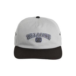 Billabong Herren Snapback Cap &raquo;Throwback&laquo; silber Einheitsgr&ouml;&szlig;e