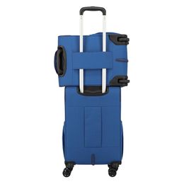 Travelite Kinder Travelite Kinderkoffer &raquo;MINIMOVER 2w&laquo; 1 Stk. tlg. 19 l 2 Rollen Kindertrolley Aufsteckfunktion blau