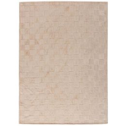 OTTO HOME Wohndecke »Cinnia« weich, modern, angenehm, wärmend, pflegeleicht, Decke, 630 g/m² beige Obermaterial: 100% Polyester B/L: 150 cm x 200 cm