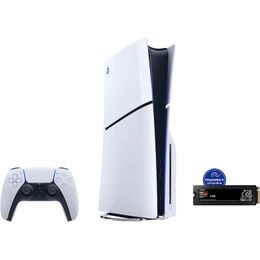 Playstation 5 Konsolen-Set »+ Samsung 990 PRO 1TB« 1.000 GB weiß/schwarz Die PS5-Konsole ist über HDMI 2.1 mit 8K-Displays kompatibel.