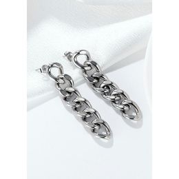 Firetti Damen Paar Ohrstecker &raquo;Schmuck Geschenk Ohrschmuck Chain&laquo; silber