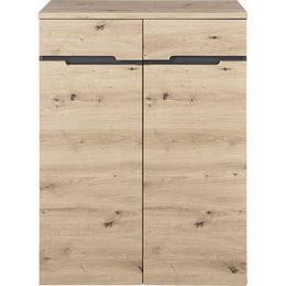 Innostyle Kommode &raquo;Memphis&laquo; Breite 80 cm braun FSC -zertifizierter Holzwerkstoff, MDF